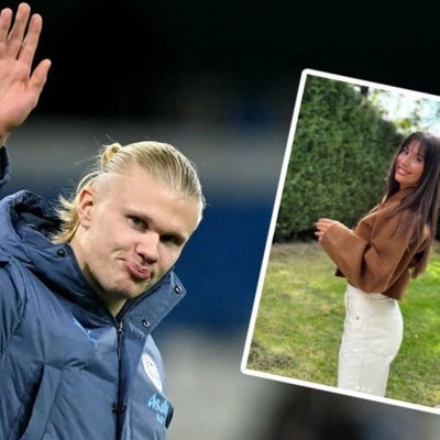 Erling Haaland tiene novia colombiana; ella es Isabel Johansen