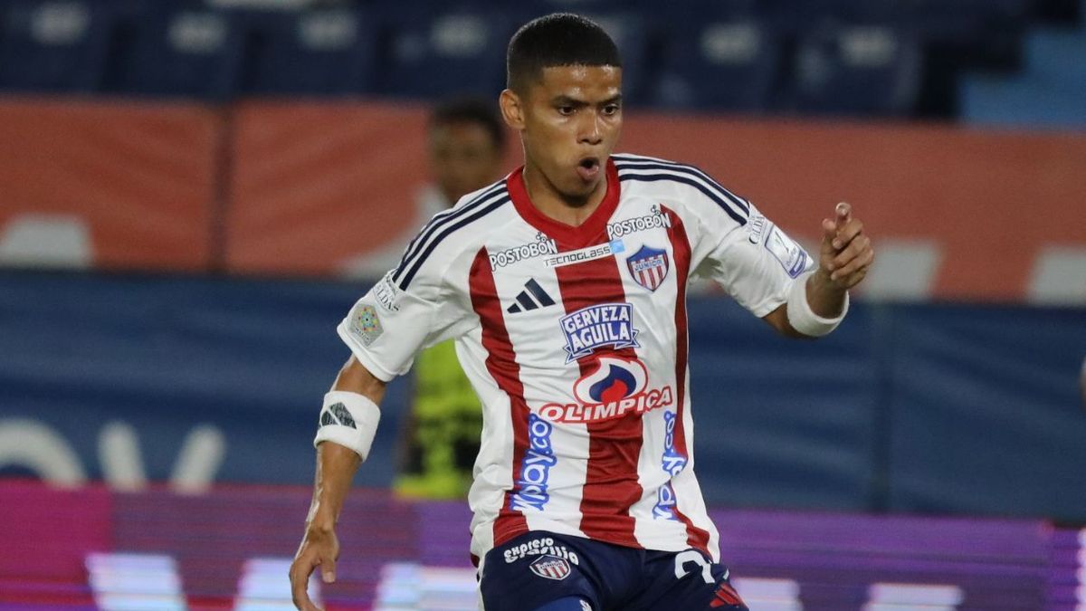 [Video] José Enamorado hizo un golazo y puso a ganar a Junior ante Tolima