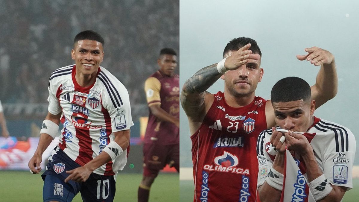 Goles del triunfo de Junior ante Tolima en la final de Liga