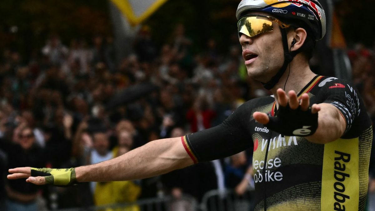 Angustia en el Visma por lesión de van Aert: “Había sangre”