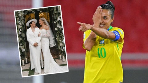 [Video] La brasileña Marta se casó con exjugadora estadounidense; así ...