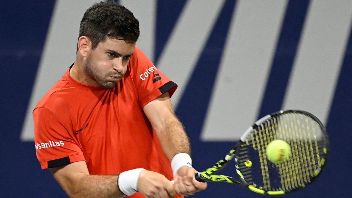Nicolás Mejía debutó con victoria en el cuadro clasificatorio del ...