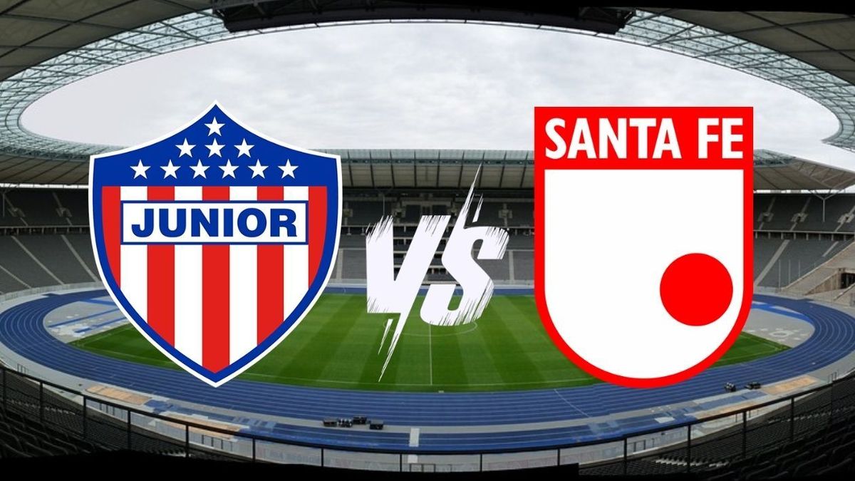 Junior vs Santa Fe EN VIVO HOY jueves 15 de enero - Superliga BetPlay (Ida)