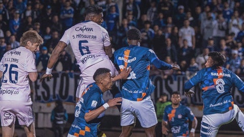 [Foto] Boyacá Chicó acusó a Millonarios de agresión a uno de sus jugadores