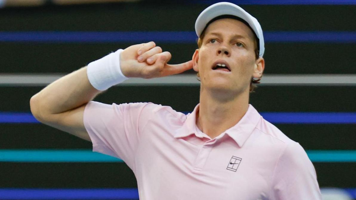 Sinner es semifinalista del Master de Miami y asusta a Alcaraz en el ATP