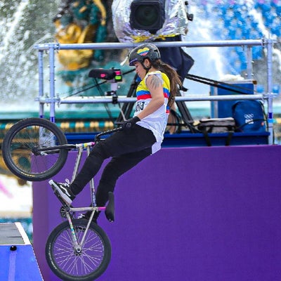 [VIDEO] Así fue la histórica rutina de Queen Villegas en BMX freestyle