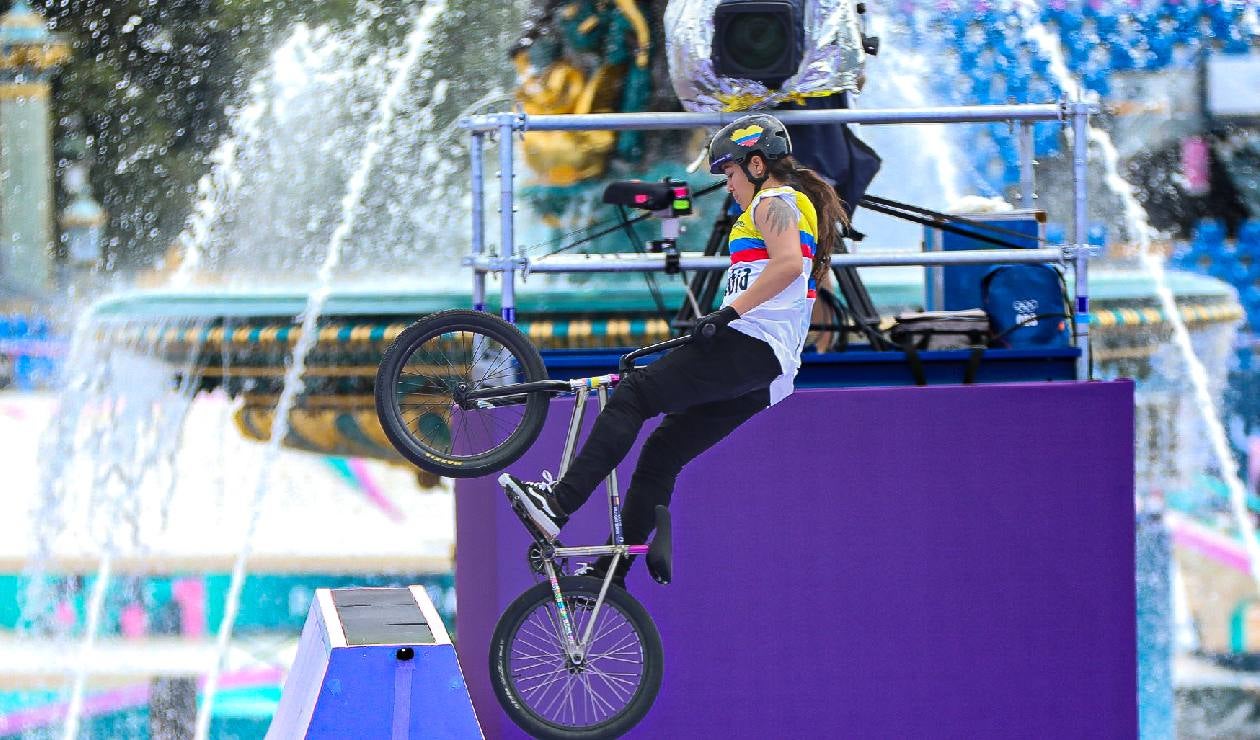 [VIDEO] Así fue la histórica rutina de Queen Villegas en BMX freestyle
