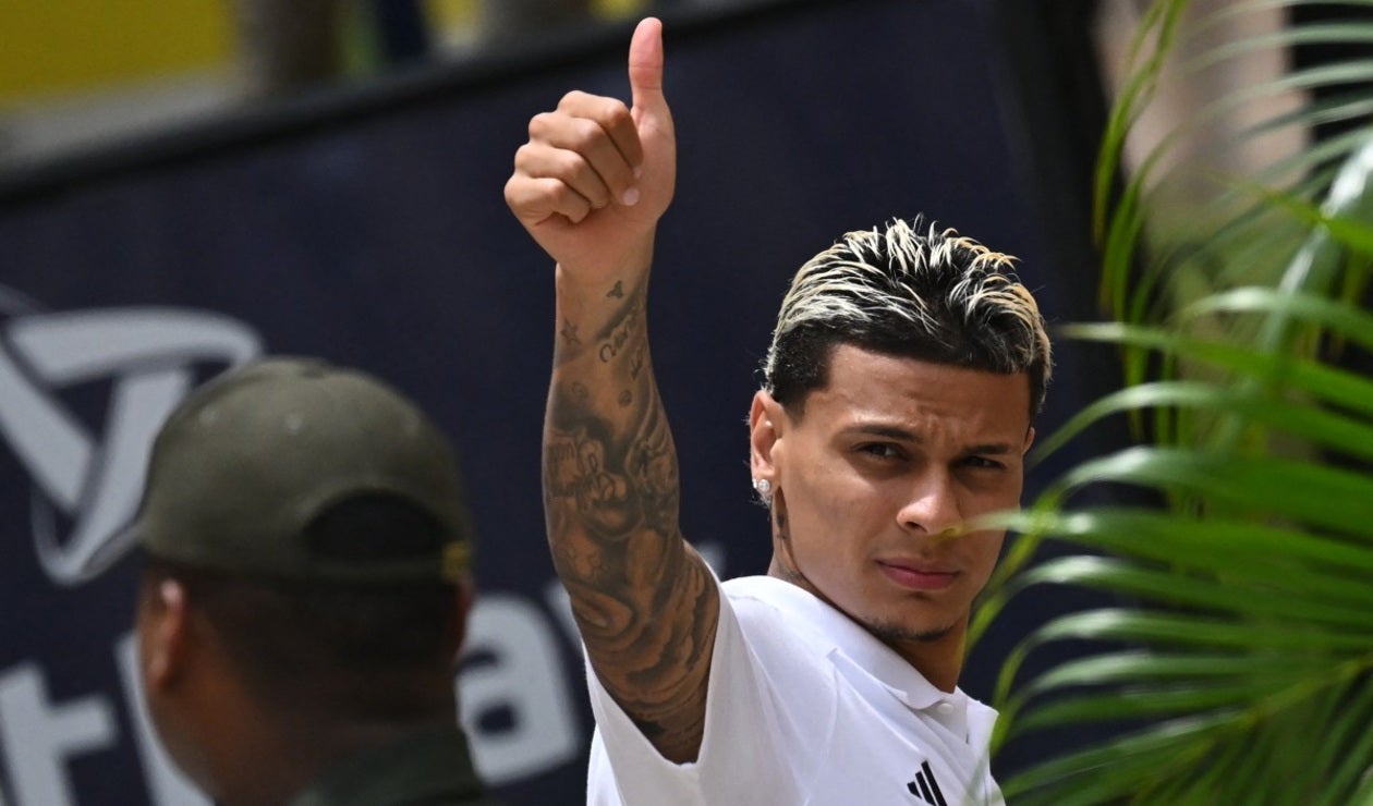 Richard Ríos se fue de fiesta después de la final de la Copa América