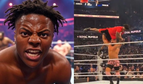 [Video] Speed se roba el show: termina en muletas tras Royal Rumble
