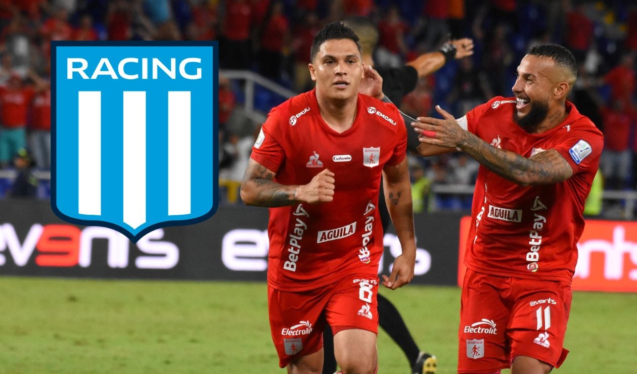 América sufre por Duván Vergara: Racing lo quiere a cambio de Quintero