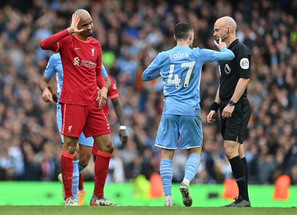 Tabla de posiciones de Premier League: Manchester City Vs Liverpool