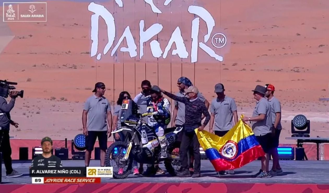El colombiano Francisco Álvarez completó el Rally Dakar 2025
