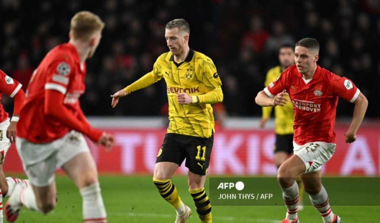 Dónde ver Borussia Dortmund vs PSV EN VIVO: Champions League