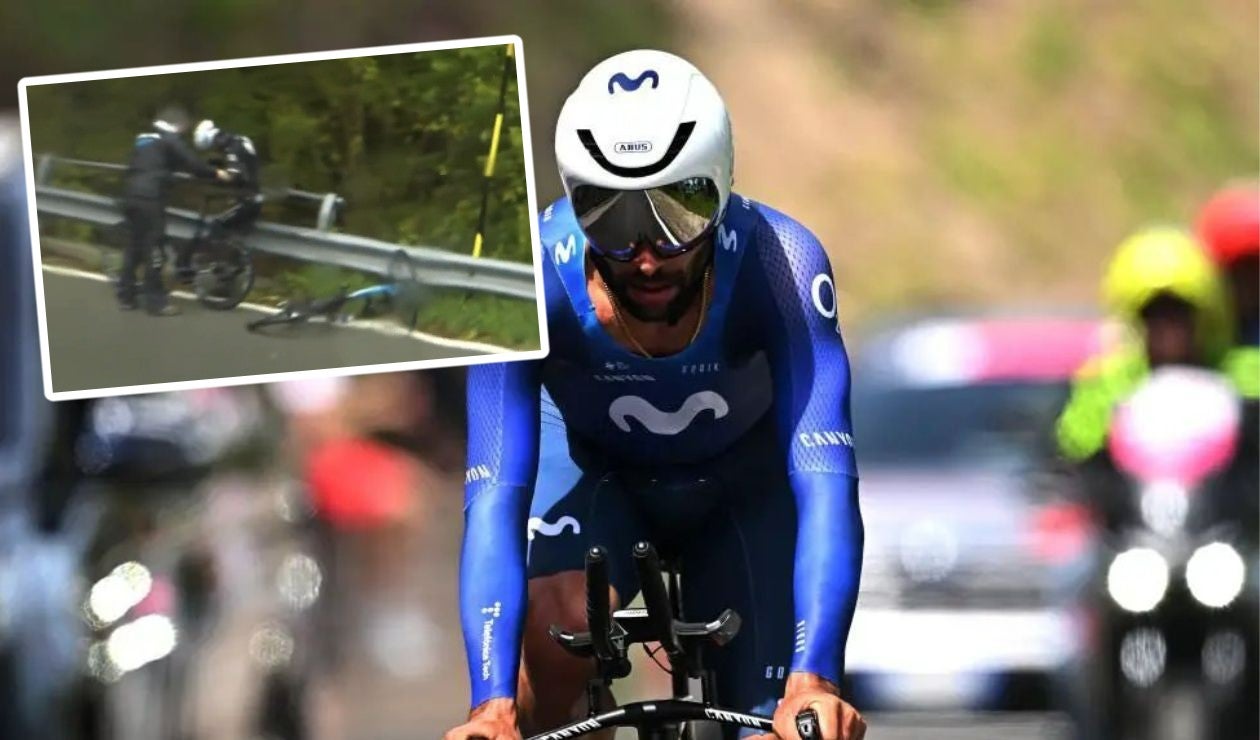 Fernando Gaviria sufre caída durante la etapa 10 del Giro de Italia