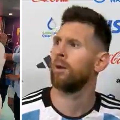 Video de lo que verdaderamente pasó con Messi y el "qué mirás bobo"