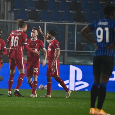 Liverpool goleó 5-0 a Atalanta en Champions League