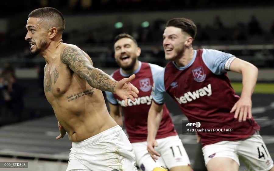 Manuel Lanzini y West Ham lograron quitarle un récord a José Mourinho
