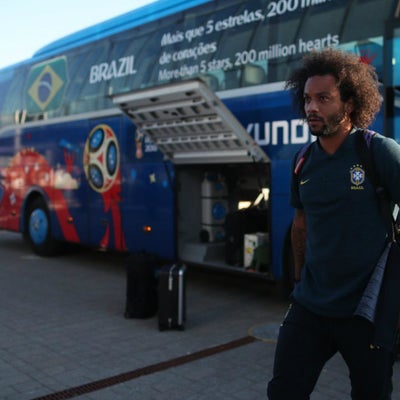 Marcelo sufrió problemas en la espalda en el juego de Brasil y Serbia