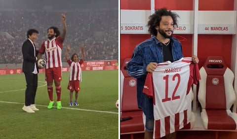 Video de la presentación de Marcelo en Olympiakos