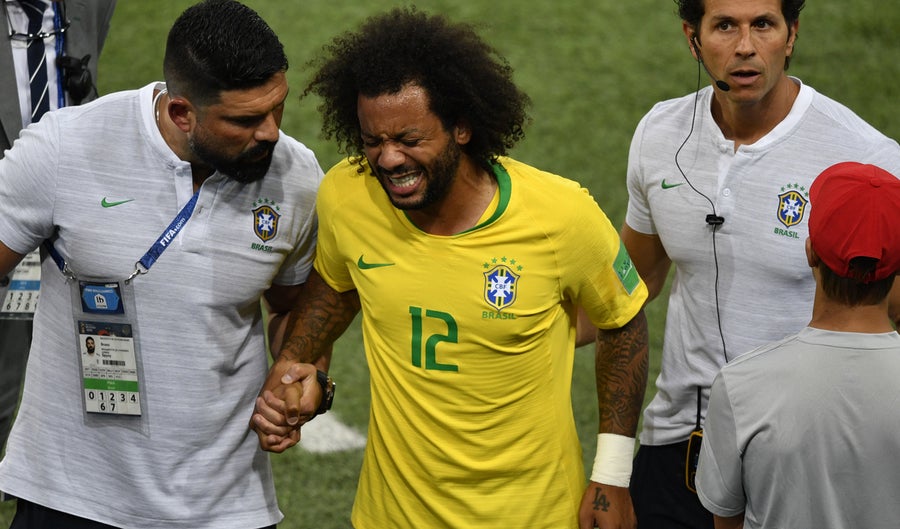 ¿Cuál fue la posible causa de la lesión de Marcelo?