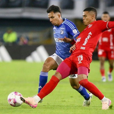 Millonarios le remontó al América en Bogotá y da pelea en Liga Betplay
