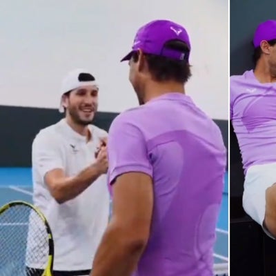 Yatra, Alcaraz, Nadal: video previo al partido de exhibición
