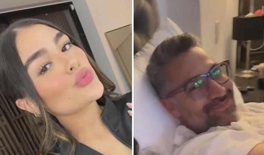 Video de Mario Alberto Yepes y su hija en Tik Tok