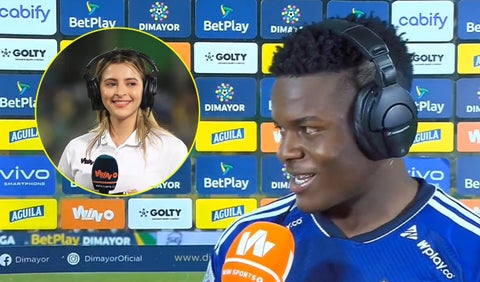 Millonarios HOY: Yuber Quiñones se pone nervioso por periodista